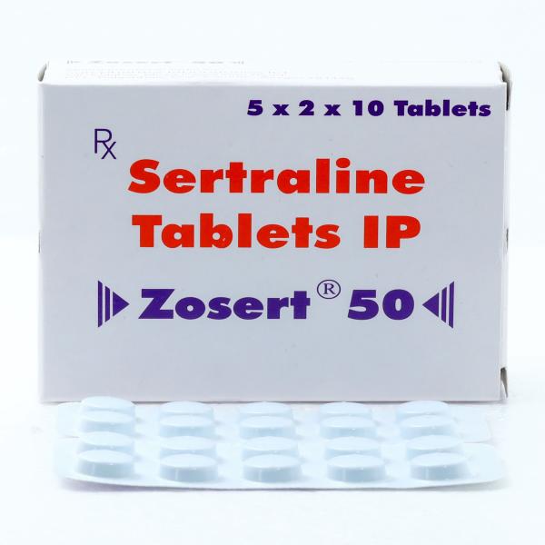 Zosert 50mg Tablet 10'S : Price, Uses, Side Effects | Netmeds