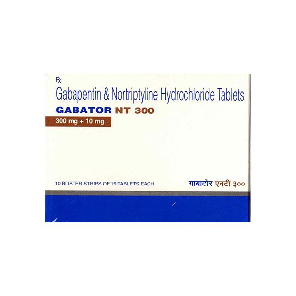 GABATOR NT 300 Tablet 15's Price, Uses, Side effects, Substitutes | Netmeds