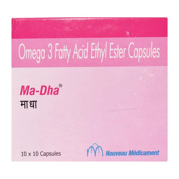 MA Dha Capsule 10'S Price, Uses, Side effects, Substitutes | Netmeds
