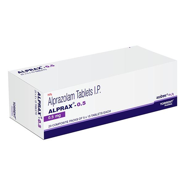 Alprax 0.5mg Tablet 15'S - Price, Uses, Side Effects, and Substitutes ...