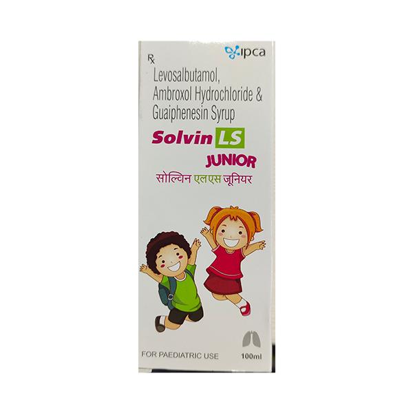 Buy SOLVIN LS JUNIOR Syrup 100ml Online at Upto 25% OFF | Netmeds