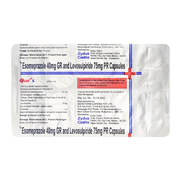 Ocid L Capsule 10'S Price, Uses, Side effects, Substitutes | Netmeds