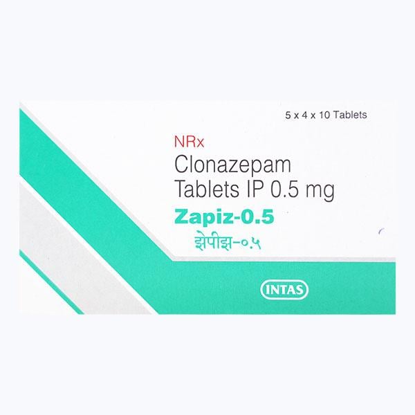 Zapiz 0.5mg Tablet 10'S - Price, Uses, Side Effects, and Substitutes ...