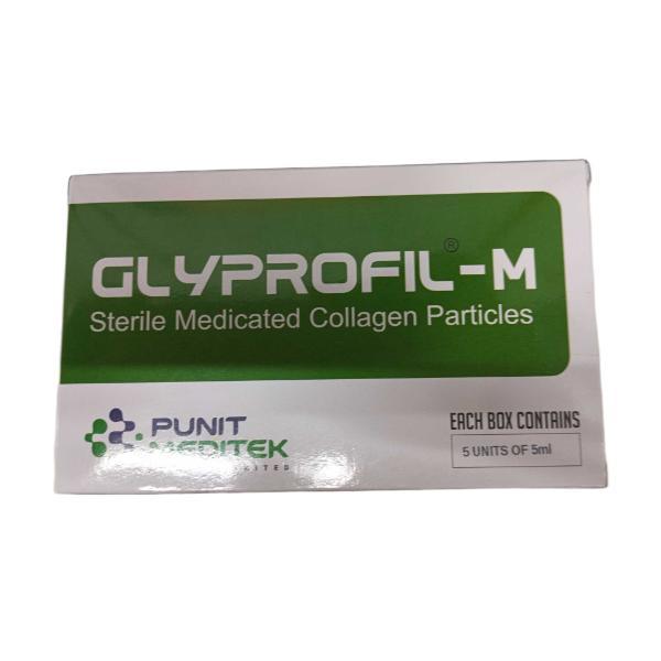 Glyprofil-M Sterile Collagen Particles (Pack of 5 x 5 ml)