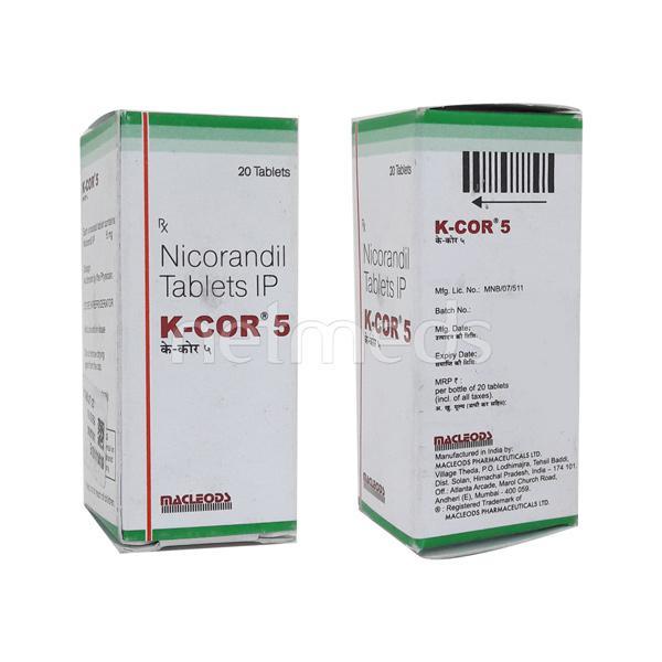 Buy Kcor 5mg Tablet 20'S Online at Upto 25% OFF | Netmeds