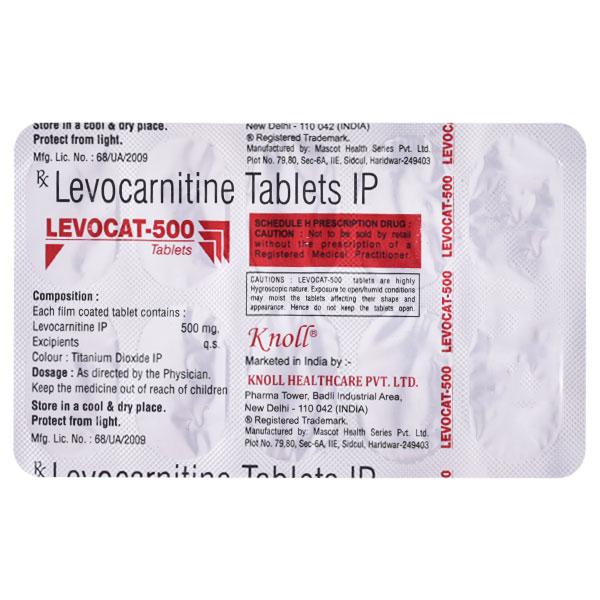Buy LEVOCAT 500 Tablet 10's Online at Upto 25% OFF | Netmeds