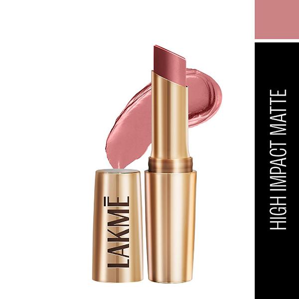 Buy Lakme 9To5 Naturale Matte Lipstick Salmon Pink 3.6 Gm Online at ...