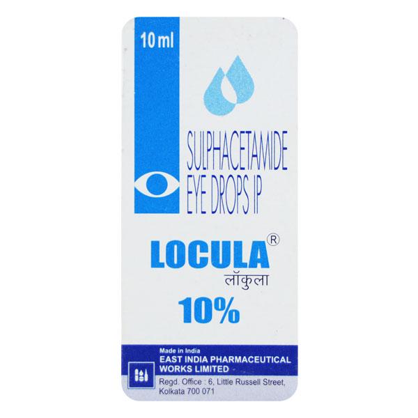 Locula 10% Eye Drops 10ml Price, Uses, Side effects, Substitutes | Netmeds