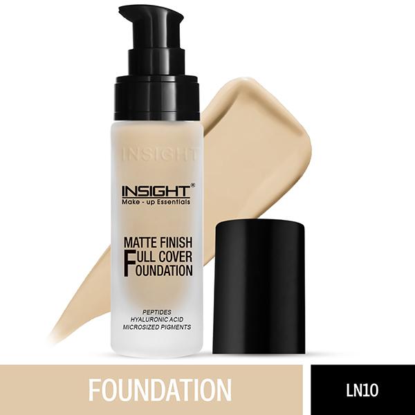 Buy Insight Cosmetics Matte Finish Full Cover Foundation - Ln10 30 ml ...