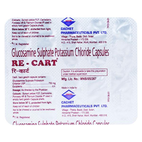 RE Cart Capsule 10'S Price, Uses, Side effects, Substitutes | Netmeds