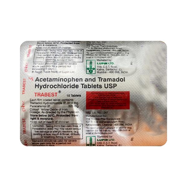 Trabest Tablet 10'S - Price, Uses, Side Effects, and Substitutes | Netmeds