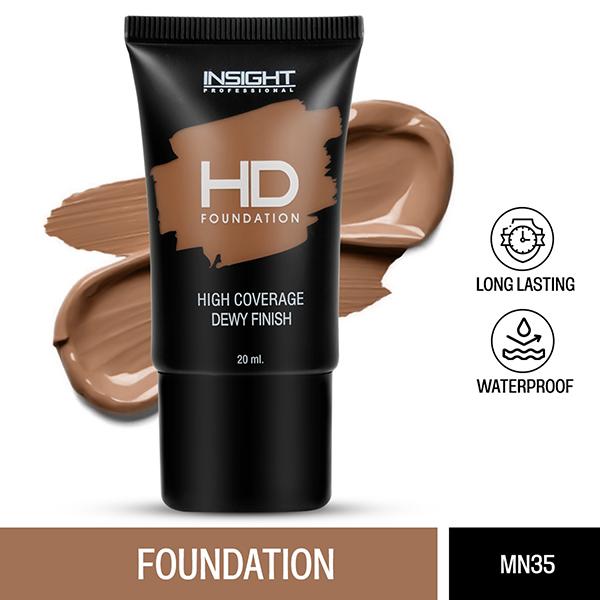 Buy INSIGHT COSMETICS HD FOUNDATION (FD-30)-MN 35 20 ml Online at ...