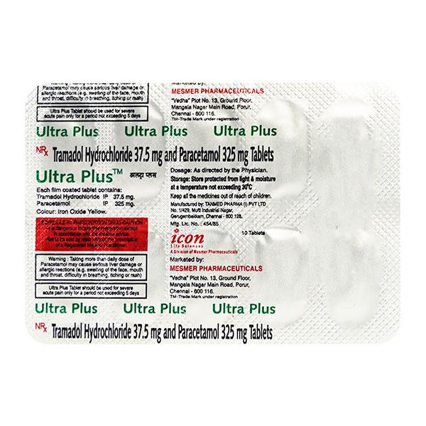 Ultra Plus Tablet 10'S - Price, Uses, Side Effects, and Substitutes ...