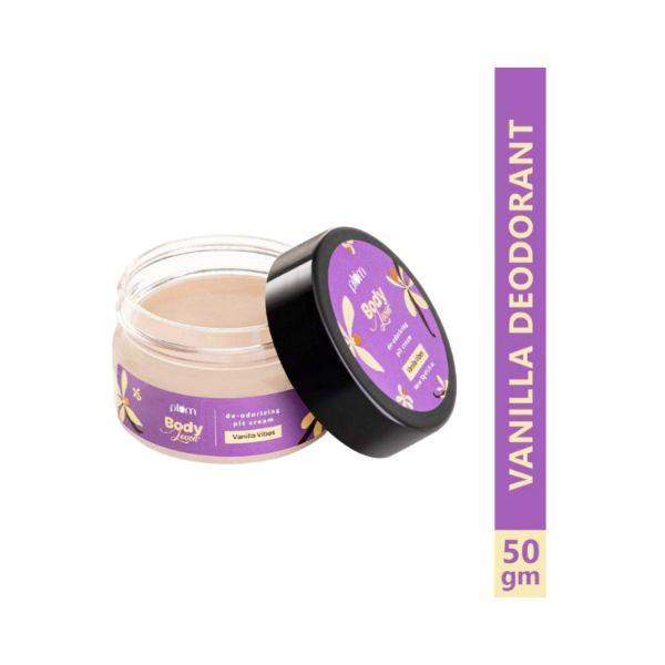 Buy Plum Bodylovin' Vanilla Vibes Deodorizing Pit Cream 50 gm each 2's ...