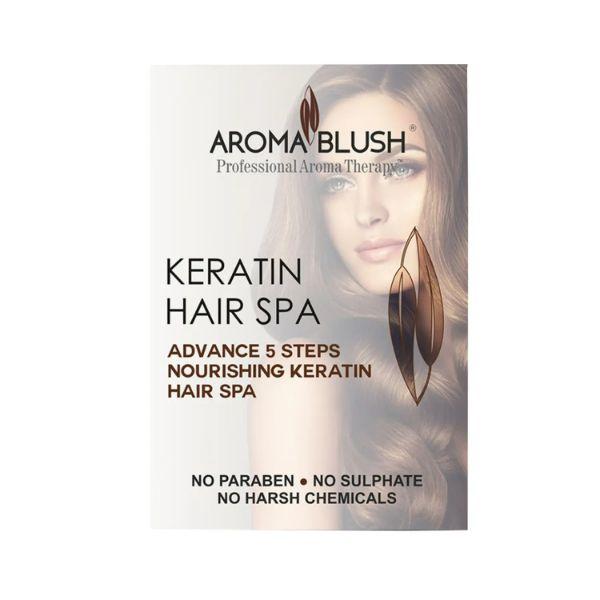 Buy Aroma Blush Keratin Hair Spa Kit 65.0 gm Online at Best Price ...