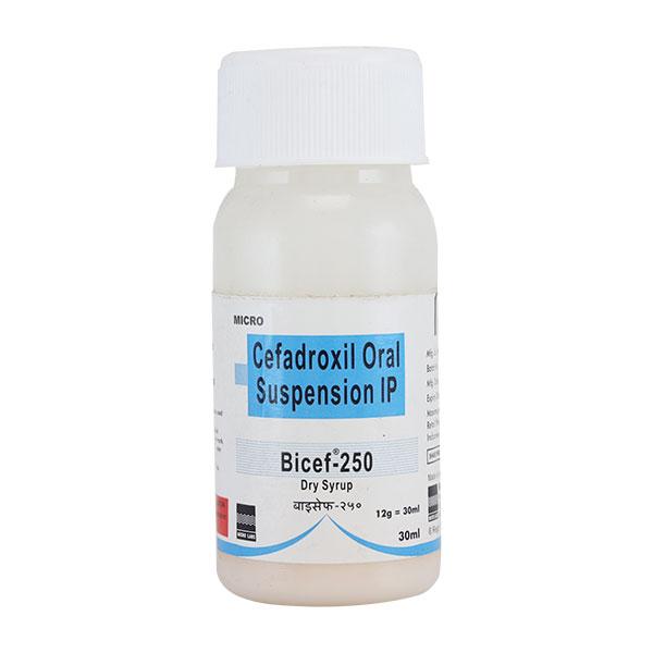 Bicef 250mg Syrup 30ml : Price, Uses, Side Effects | Netmeds