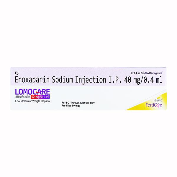 LOMOCARE 40 Injection 0.4ml Price, Uses, Side effects, Substitutes ...