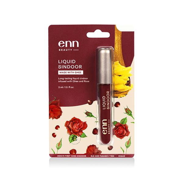 Buy ENN Long Lasting and Waterproof Liquid Sindoor - Maroon 3 ml Online ...