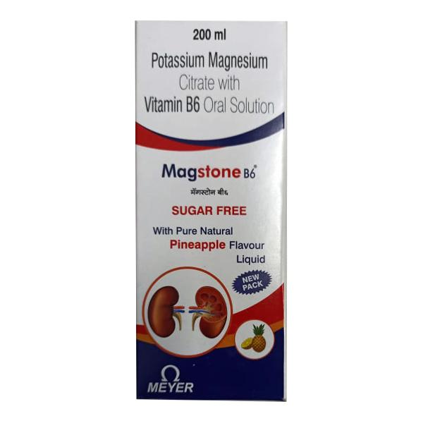 Buy Magstone B6 SUGAR FREE PINEAPPLE FLAVOUR ORAL SOLUTION 200ml Online ...