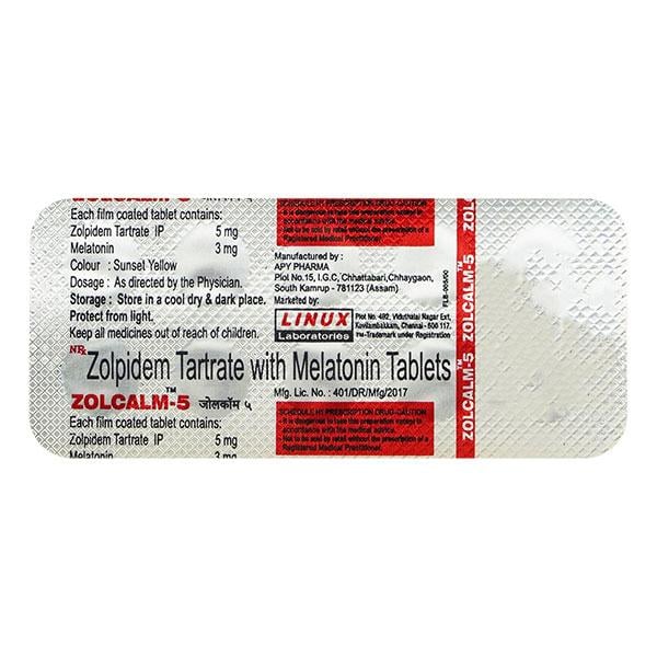 Zolcalm 5mg Tablet 10'S - Price, Uses, Side Effects, and Substitutes ...