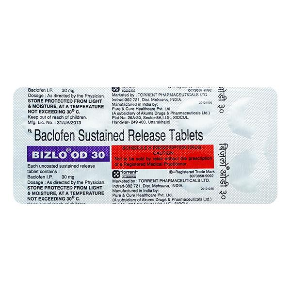 Bizlo OD 30mg Tablet 10'S : Uses, Side Effects, Price | Netmeds