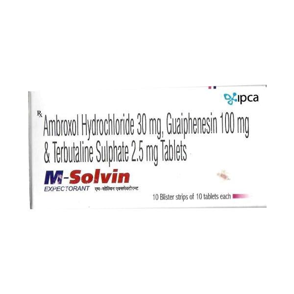 Buy M Solvin Tablet 10'S Online at Upto 25% OFF | Netmeds