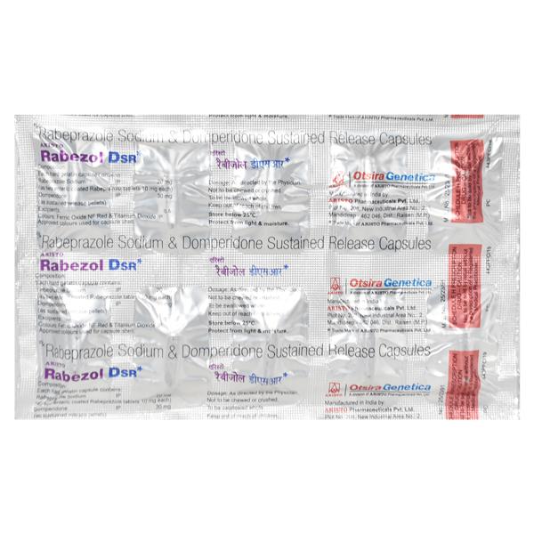 Rabezol DSR Capsule 10'S - Price, Uses, Side Effects | Netmeds