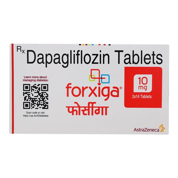 Forxiga 10mg Tablet 14'S : Price, Uses, Side Effects | Netmeds