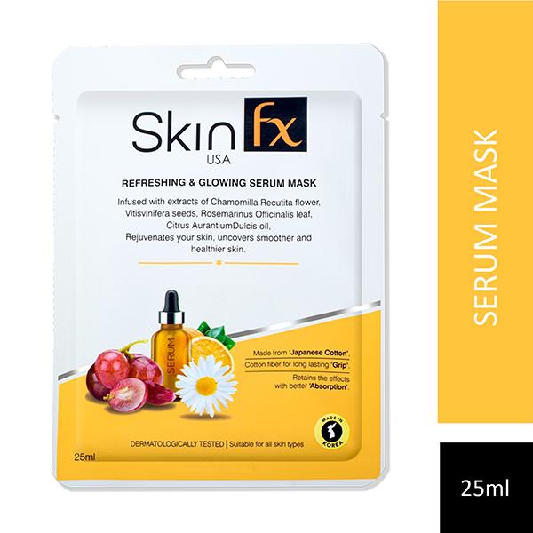 Buy Skin Fx Refreshing & Glowing Serum Mask 25 gm Online at Discounted ...