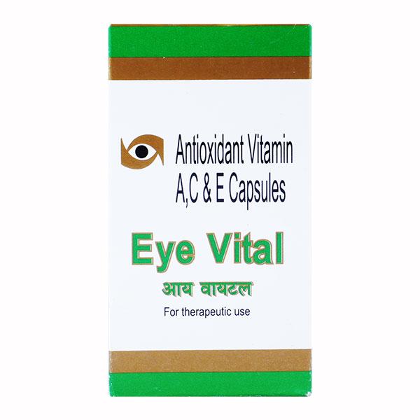 Eyevital Capsule 30'S Price, Uses, Side effects, Substitutes | Netmeds
