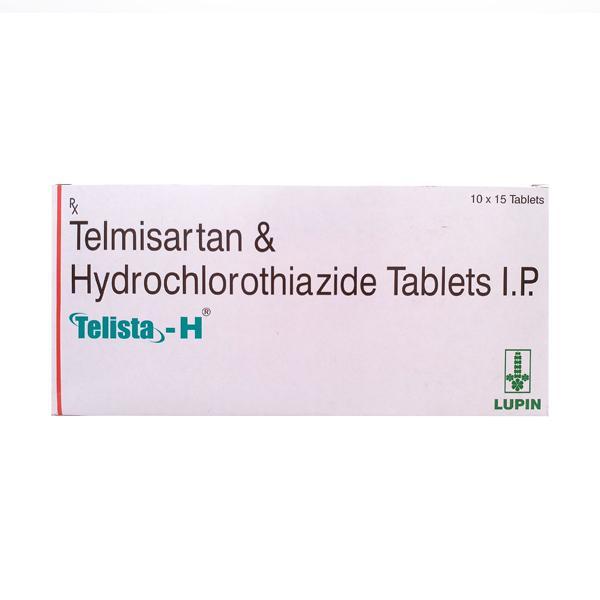 Telista H 40mg Tablet 15'S : Price, Uses, Side Effects | Netmeds