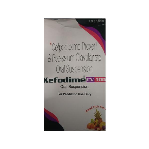 KEFODIME CV 100 Mixed Fruit Flavour Oral Suspension 30ml Price, Uses ...