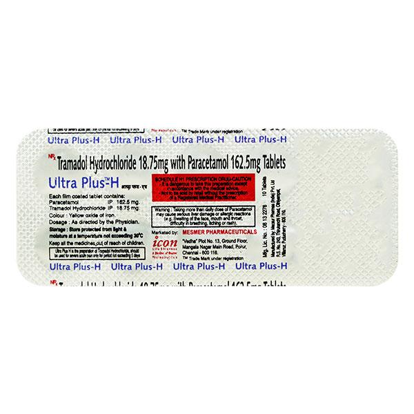 Ultra Plus H Tablet 10'S - Price, Uses, Side Effects, and Substitutes ...