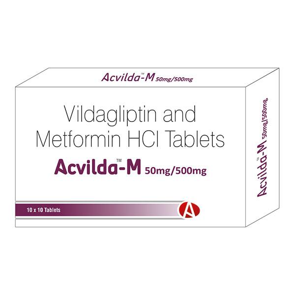 ACVILDA M 500 Tablet 10's Price, Uses, Side effects, Substitutes | Netmeds