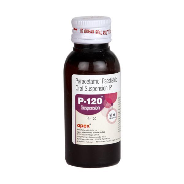 Buy P 120 Suspension 60ml Online at Upto 25% OFF | Netmeds