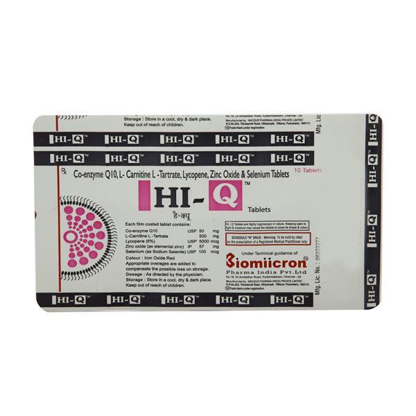 Buy HI Q Tablet 10'S Online at Upto 25% OFF | Netmeds