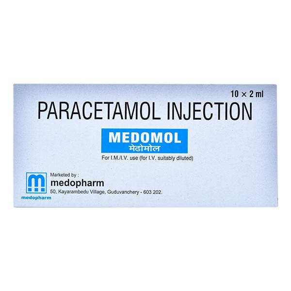Buy MEDOMOL Injection 2ml Online at Upto 25% OFF | Netmeds
