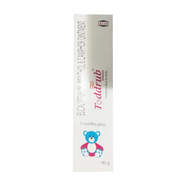 Toddrub Ointment 40gm Price, Uses, Side effects, Substitutes | Netmeds