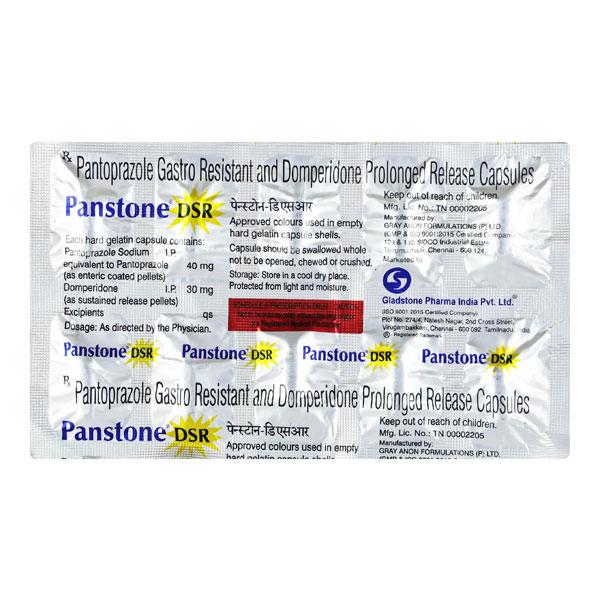 Buy PANSTONE DSR Capsule 10's Online at Upto 25% OFF | Netmeds