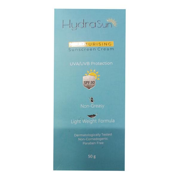 Buy HYDRASUN UVA/UVB MOISTURISING SUNSCREEN Cream 50gm Online at Upto ...