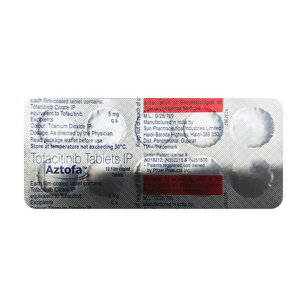 Buy AZTOFA 5mg Tablet 10's Online at Upto 25% OFF | Netmeds