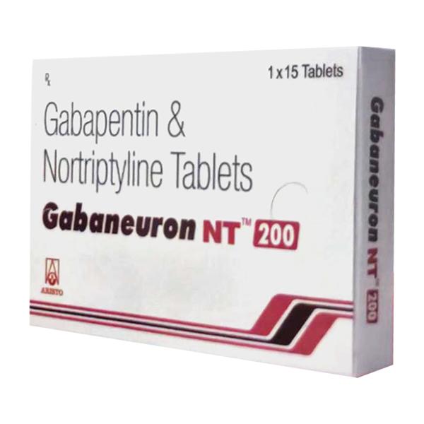 GABANEURON NT 200 Tablet 15's Price, Uses, Side effects, Substitutes ...