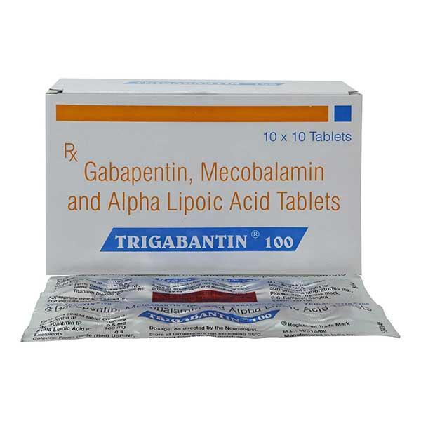 Trigabantin 100mg Tablet 10'S Price, Uses, Side effects, Substitutes ...