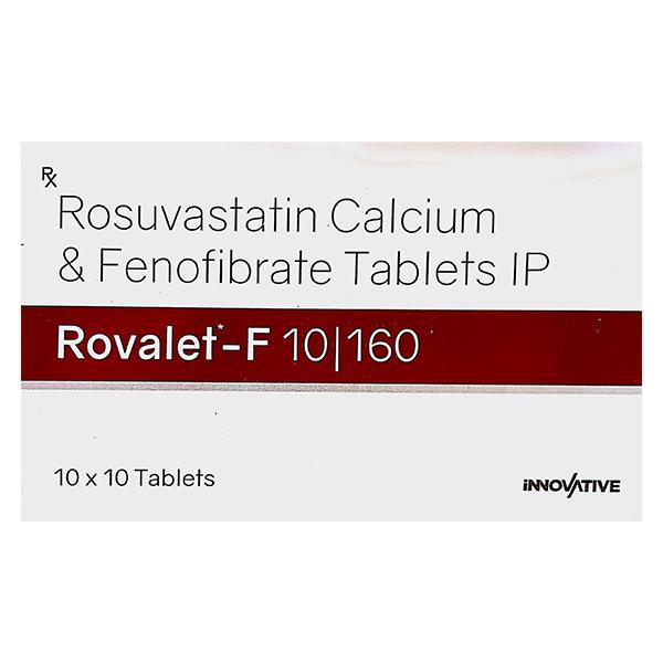 Buy ROVALET F 10/160 Tablet 10's Online at Upto 25% OFF | Netmeds