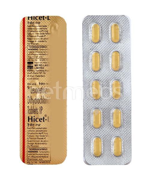 Buy Hicet L Tablet 10'S Online at Upto 25% OFF | Netmeds