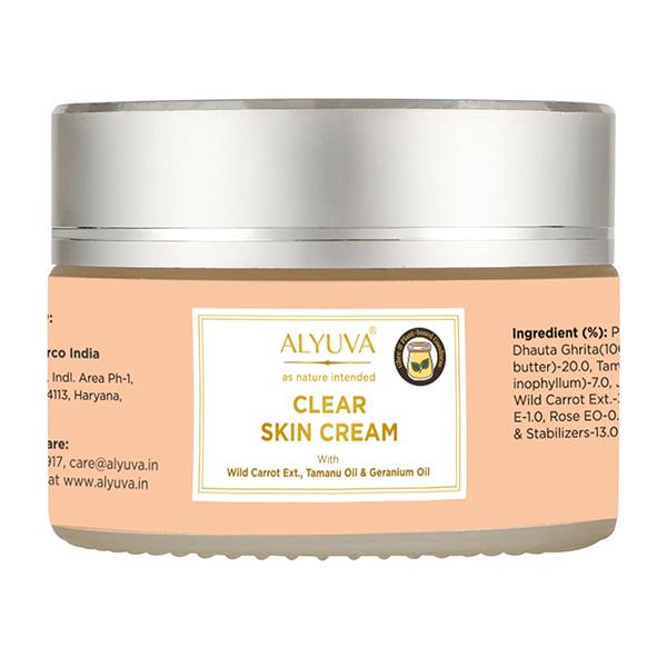 Buy Alyuva Vitamin E Enriched Natural Clear Skin Radiance Face Cream 25 ...