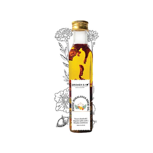 Buy Dromen & Co Exotic Himalayan Brew Oil 250 ml Online at Best Price ...