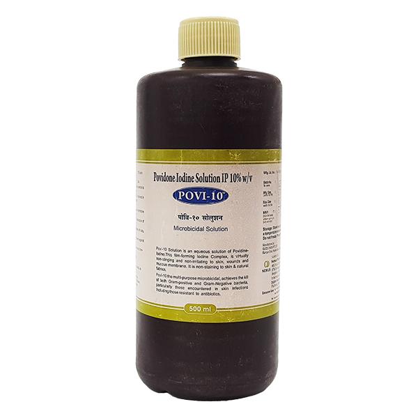 Buy POVI 10 Solution 500ml Online at Upto 25% OFF | Netmeds