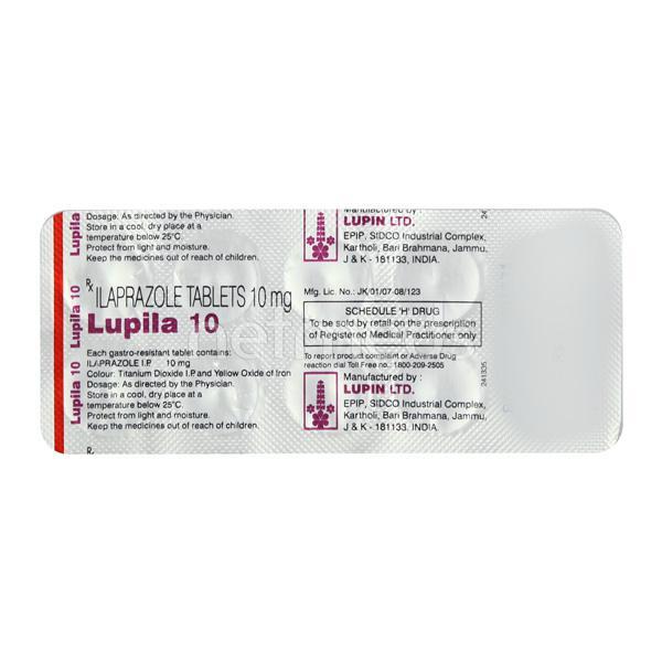 Lupila 10mg Tablet 10'S Price, Uses, Side effects, Substitutes | Netmeds