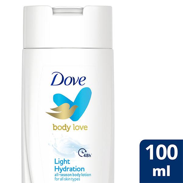 Buy Dove Body Love Light Hydration Body Lotion Paraben Free 100 ml ...